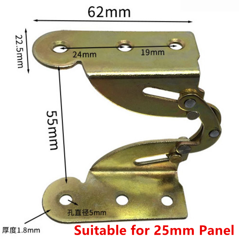 【TopazTrove】180 Graden Eettafel Flap Scharnier Verborgen Opvouwbaar ...