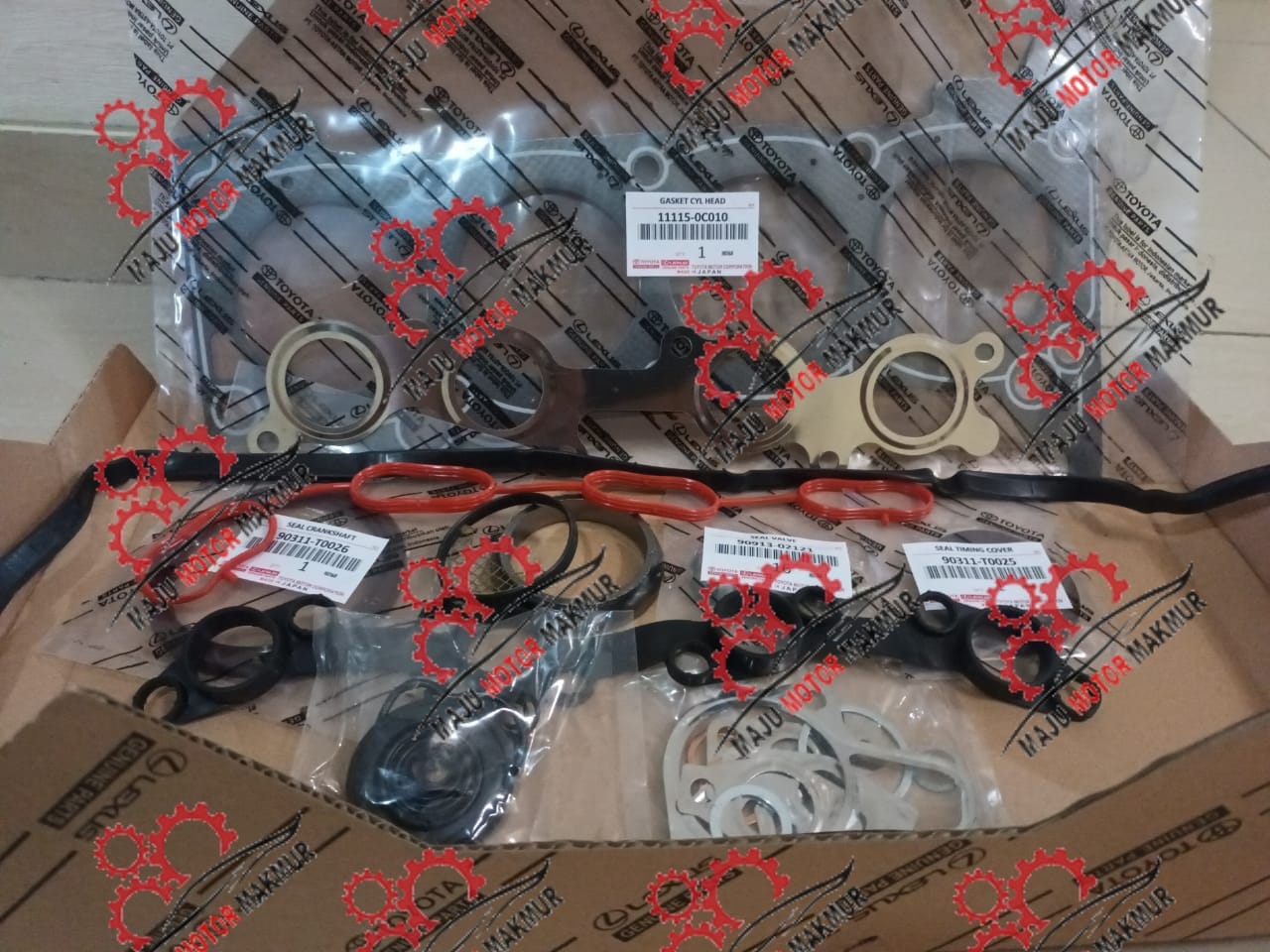 GASKET FULL SET / PACKING SET / PAKING SET TOYOTA INNOVA BENSIN 2.0 1TR JAPAN | Lazada Indonesia