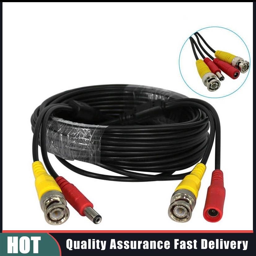 CCTV CABLE 10M 20M 30M 40M 50M RG59 Siamese Camera | Lazada PH