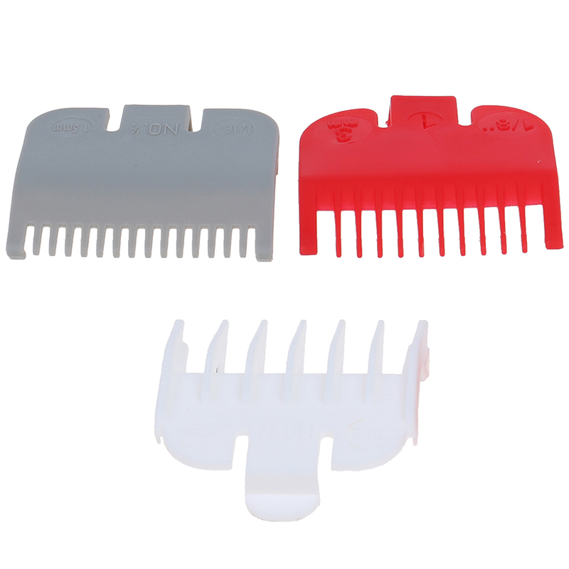 3Pcs Hair Clipper Limit Comb Cutting Guide Barber Replacement Hair ...