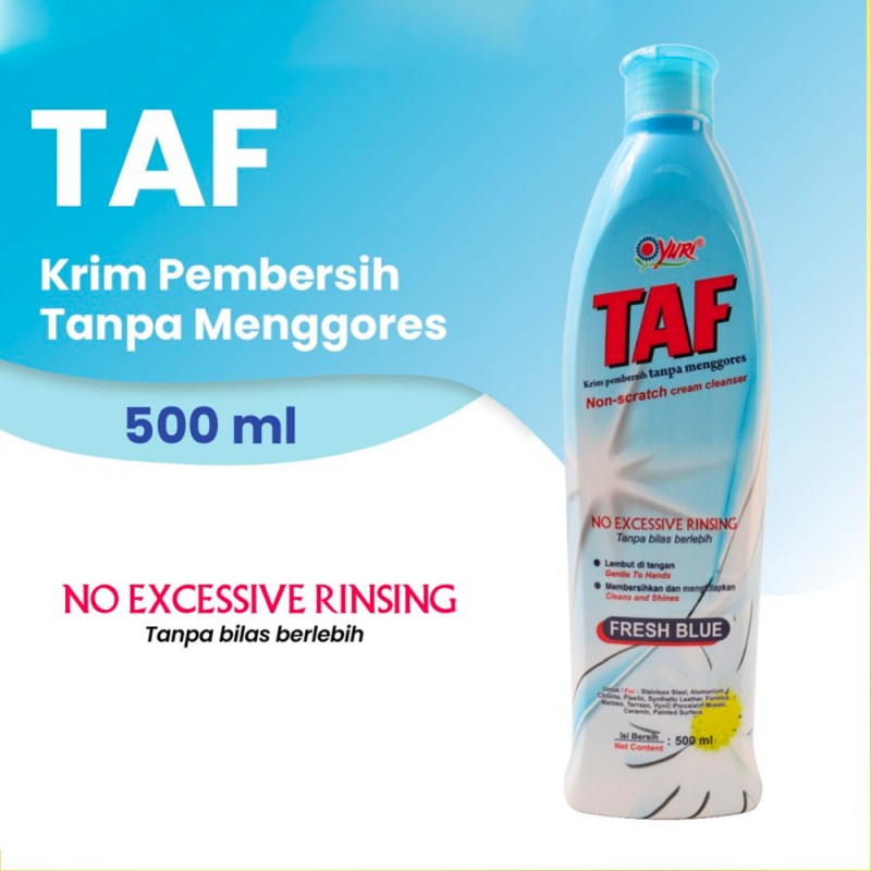 Yuri TAF Krim Pembersih Serbaguna 500 ml - PROMO 3 Pack | Lazada Indonesia