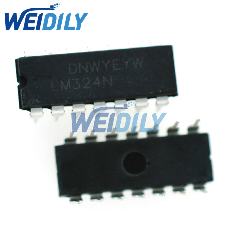10pcs Lm324 Lm324n Lm324p 324 Dip-14 Ic New | Daraz.pk