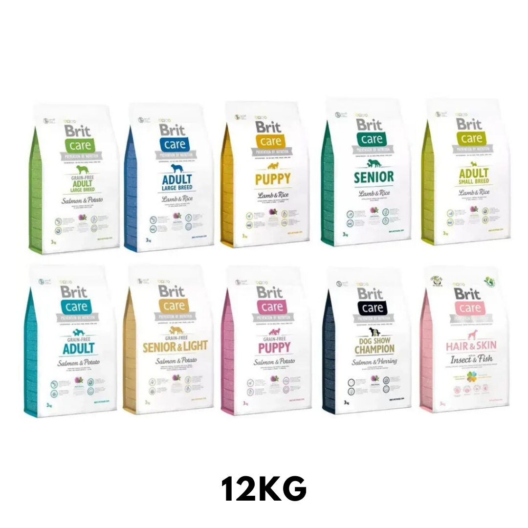Brit Care Dog Food 12KG [Assorted Flavors] | Lazada