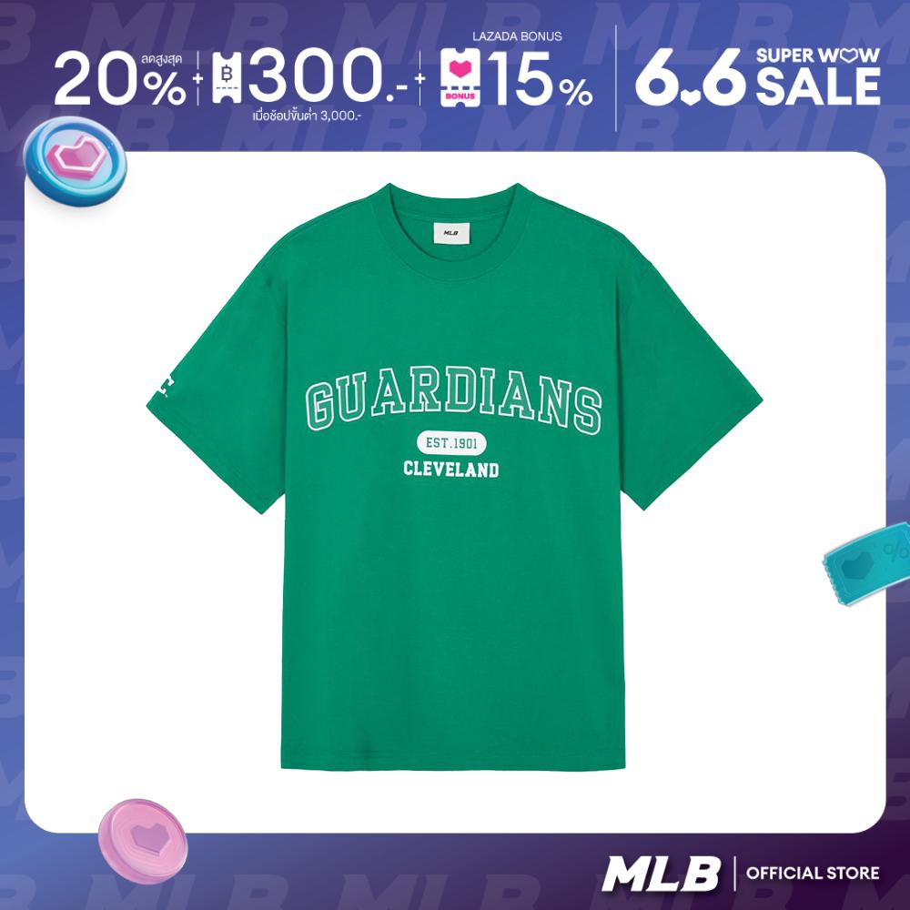 MLB เสื้อยืด ยูนิเซ็กส์ Varsity รุ่น 3ATSV0243 45GNP สีเขียว | Lazada.co.th
