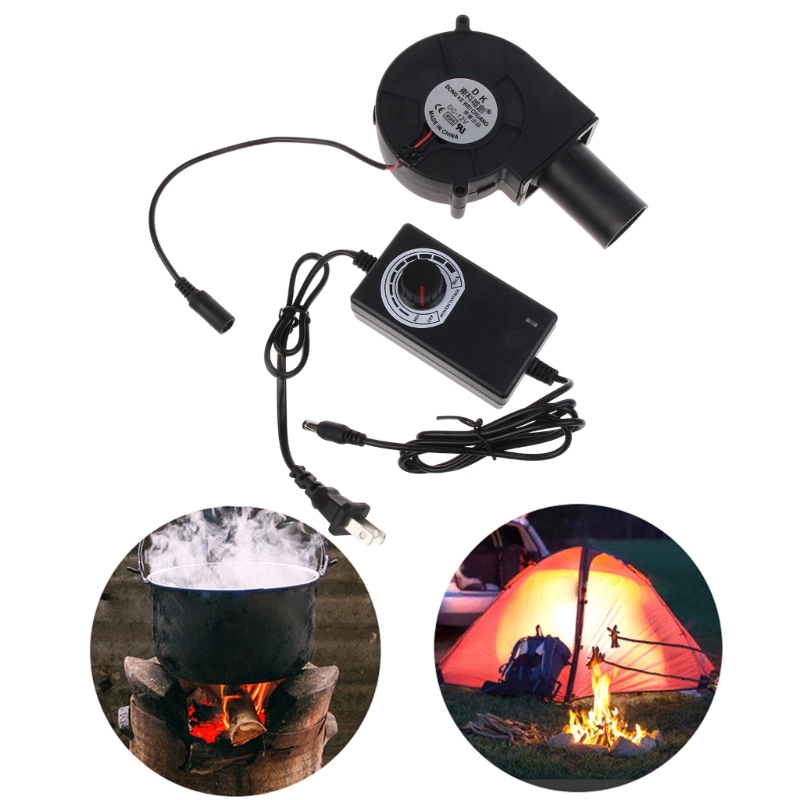Blower Fan 9733 Small Stove Tool 12v 5500rpm Adjustable Speed For ...