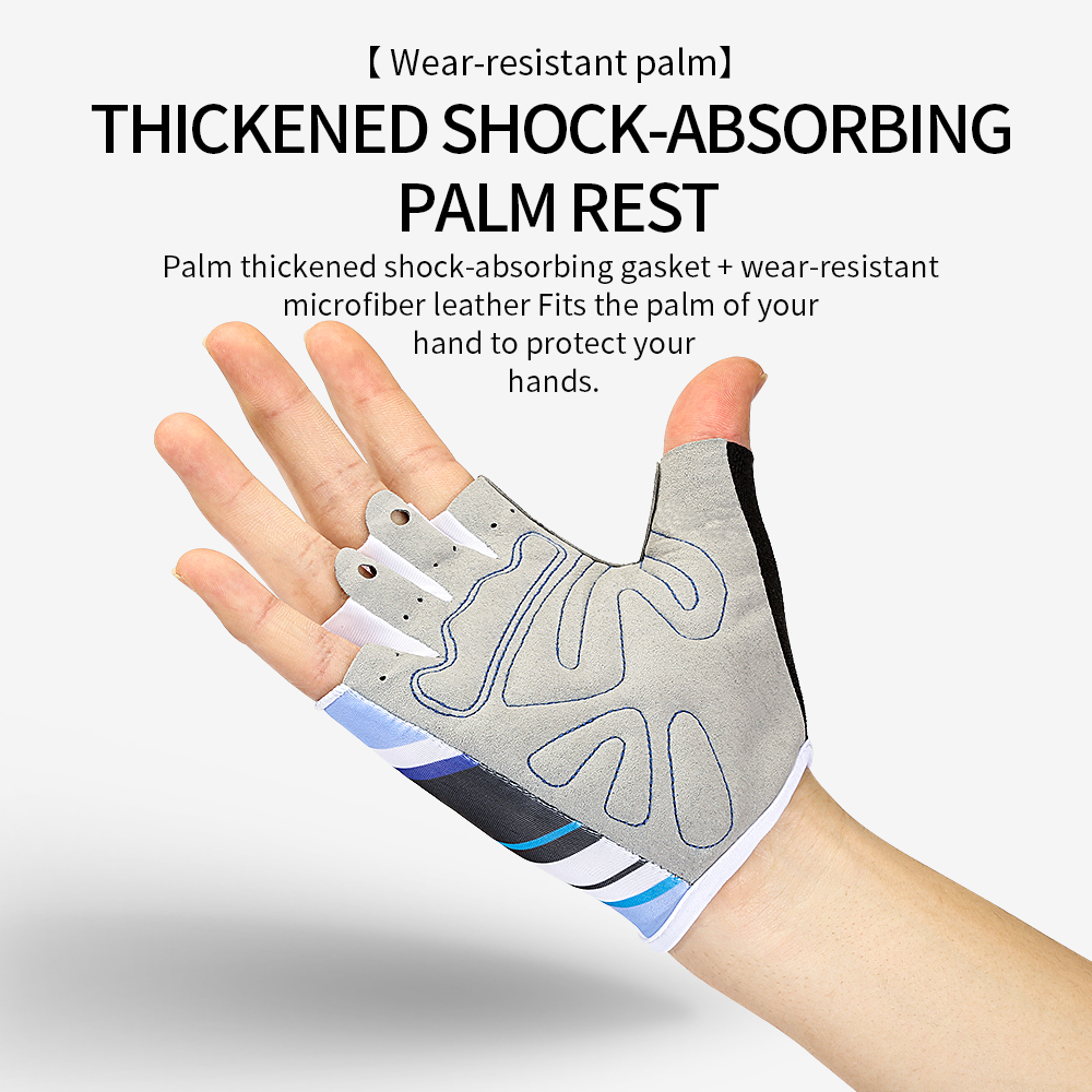 【TechGlobe】Cycling Gloves Sports Fitness Men And Women Breathable Non ...
