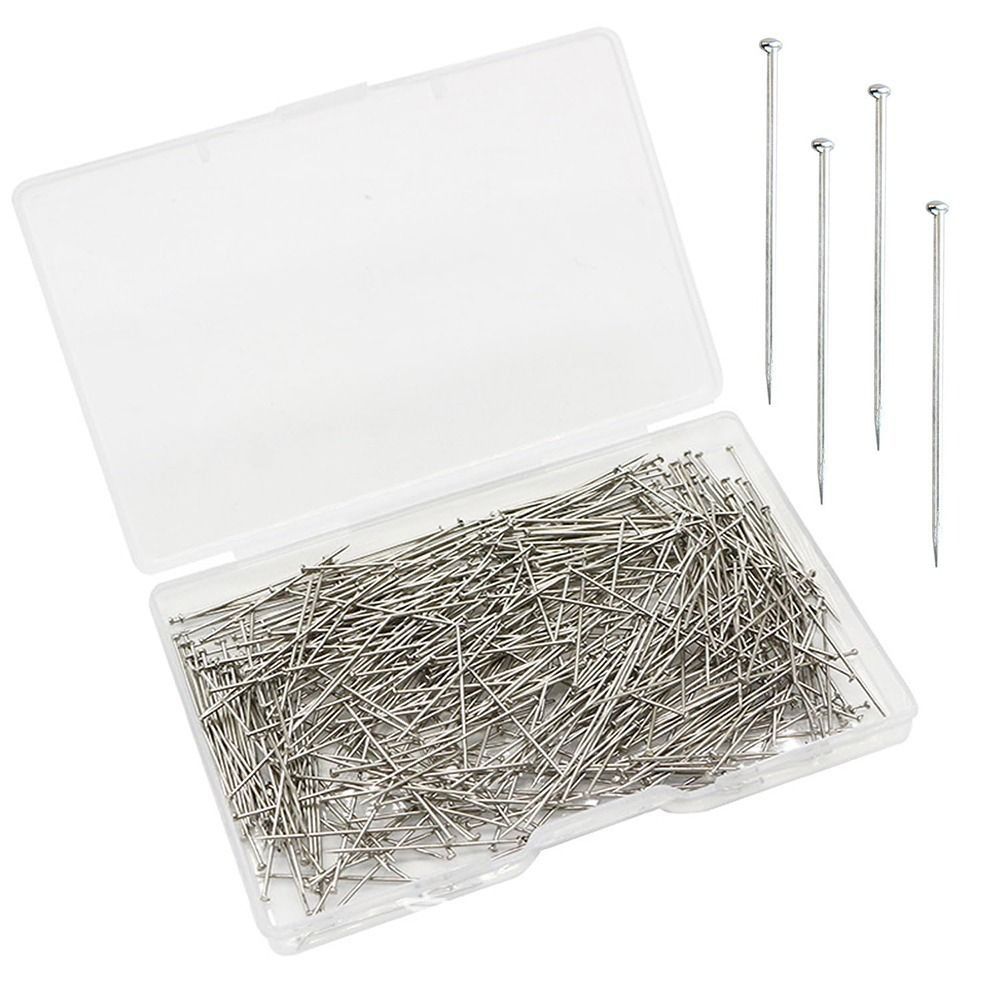Sewing Tools Flat Head Head Pins Positioning with Storage Box Fine ...