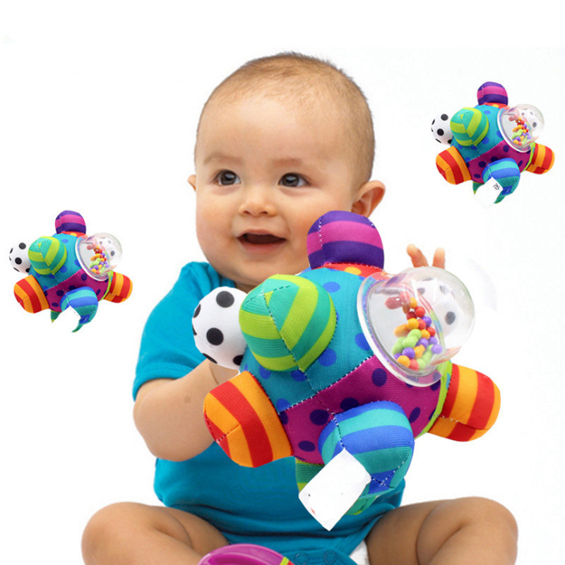 【Trick or Treat Alliance Mall】Baby Toys Little Loud Bell Baby Ball Rattles Toy Develop Baby ...