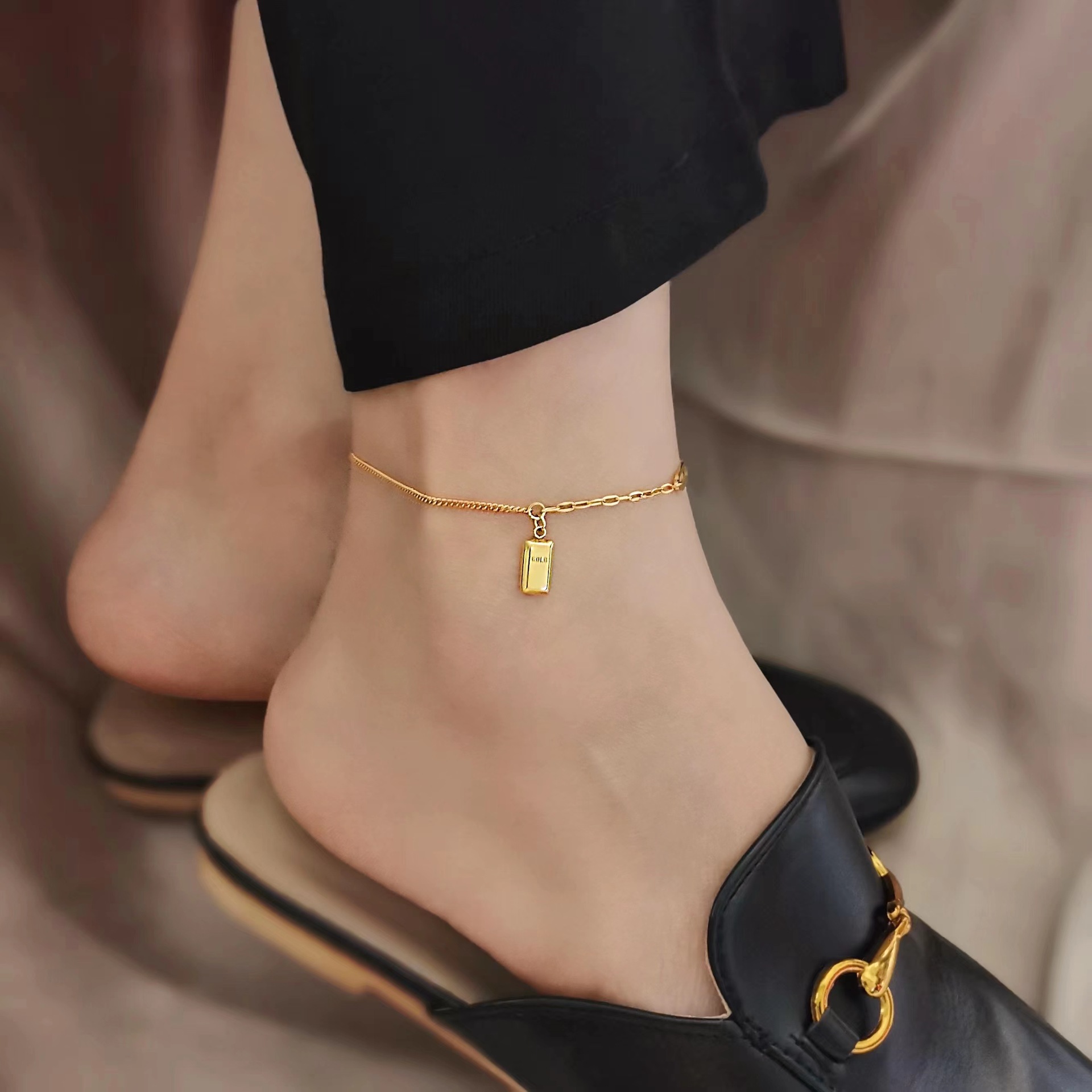 【Whoever uses it, praises it】Advanced 18k gold rich gold brick gold bar ...