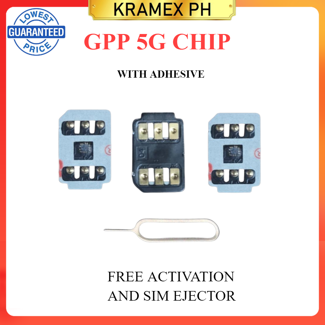 5pcs GPP 5G CHIP With Activation With Pin Ejector Working 2024 | Lazada PH