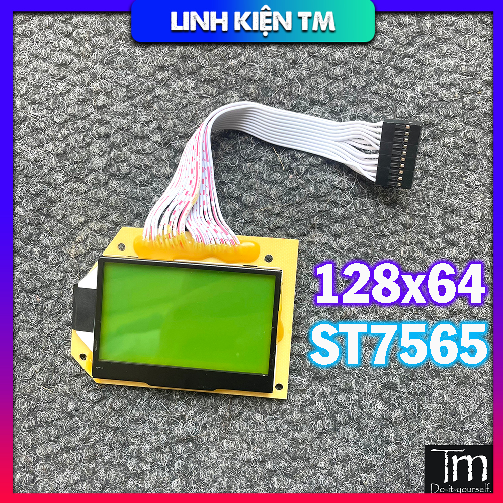 Màn Hình LCD 128x64 Giao Tiếp SPI Driver ST7565 | Lazada.vn