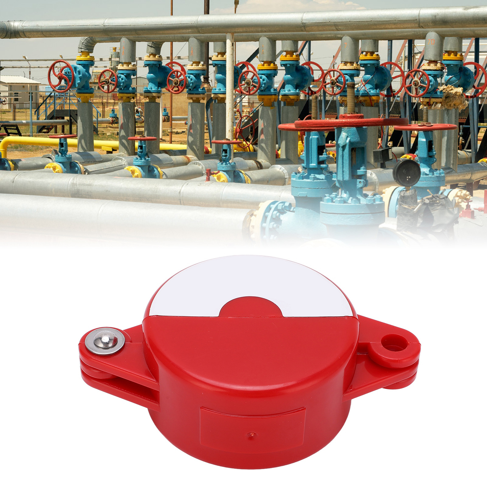 Valve Lockout ทนต่อการกัดกร่อนใช้งานง่าย Safety Valves Lock สำหรับ H ...