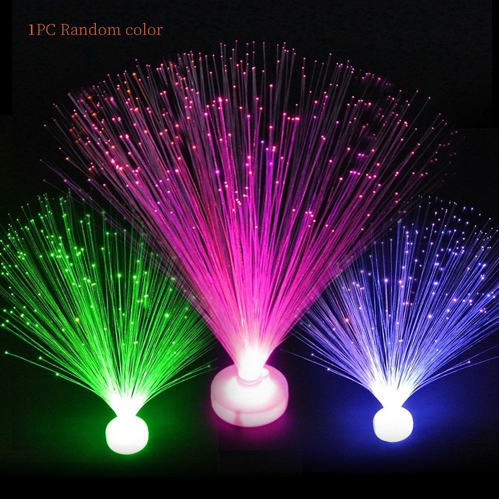 Novelty Multicolor LED Fiber Optic Light Starry Sky Color-Changing ...