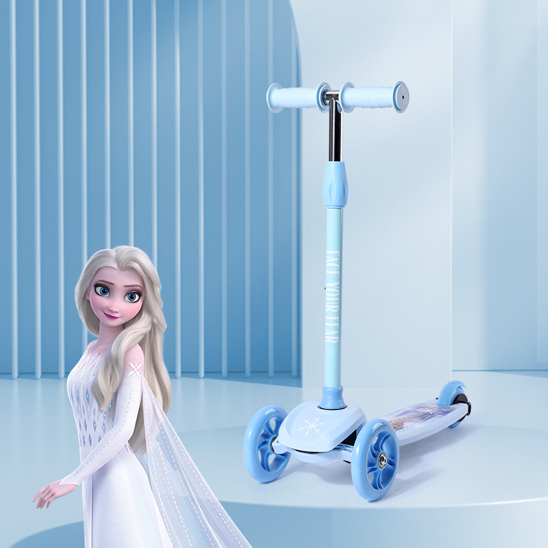 Mesuca Disney Frozen Cars สกู๊ตเตอร์สามล้อสำหรับเด็ก ปรับความสูงได้ ...