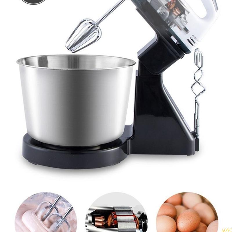 A0NC Stand Mixer 7 Speed Stand Mixer Automatic Cake Baking Dough Mixer ...