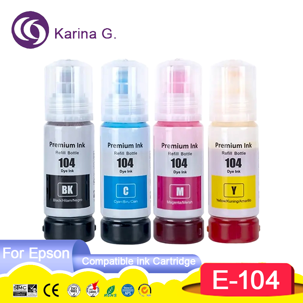 【Inkwell Tales】104 Premium Compatible Color Bulk Water Based Bottle ...