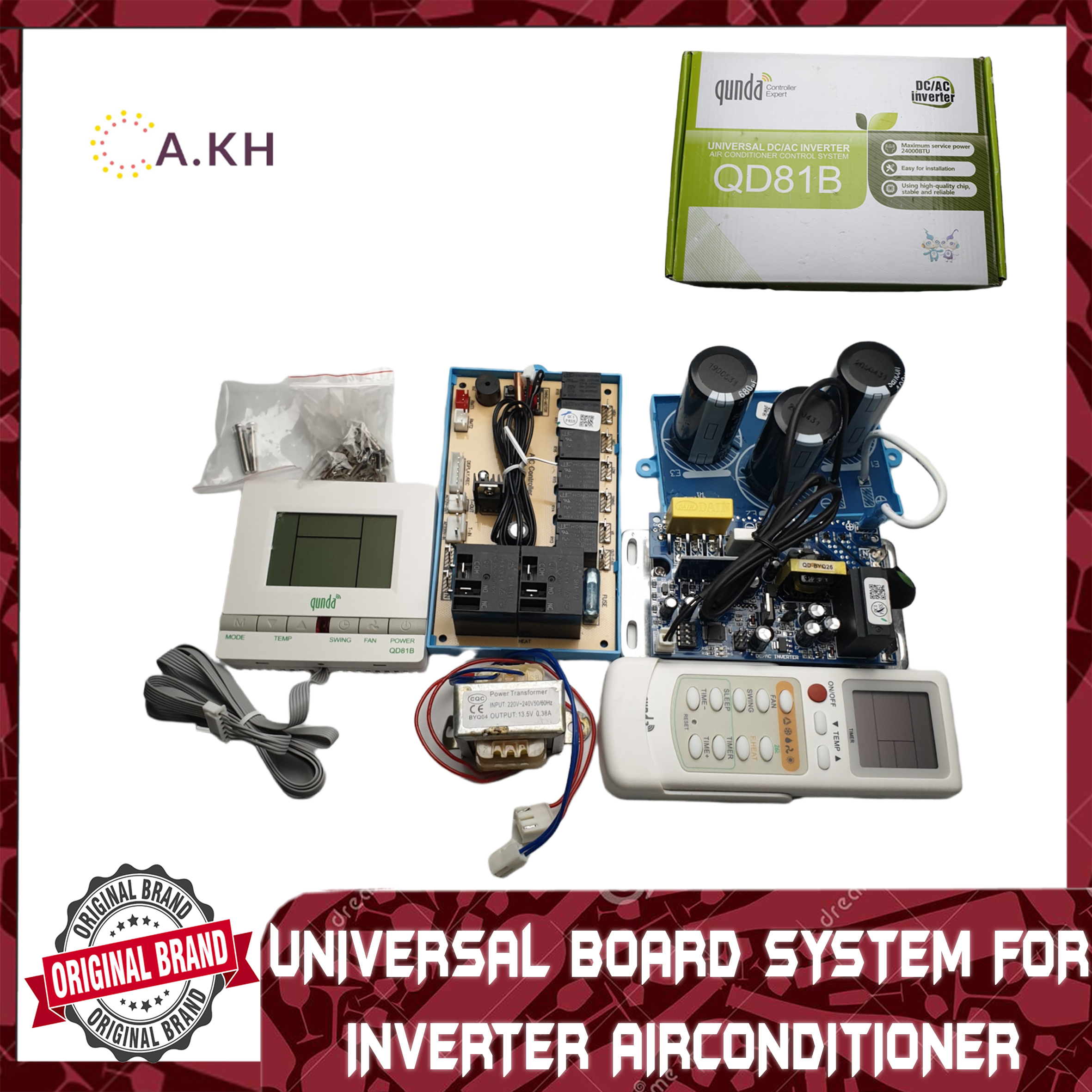 Universal Board QD81B DC/AC Inverter Air Conditioner Control System ...