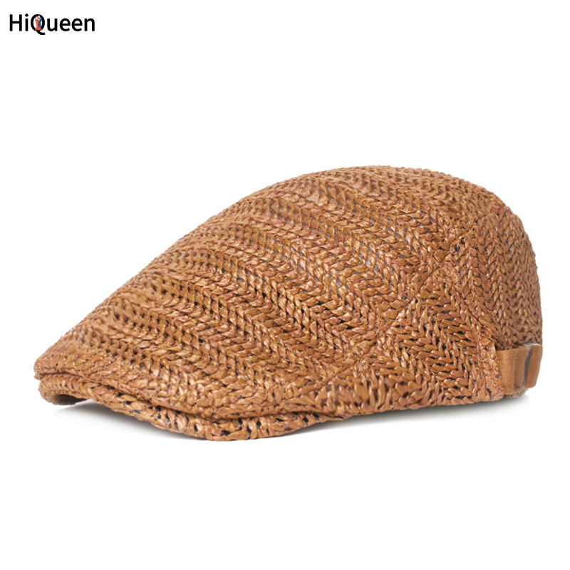 HiQueen หมวกแบบสปอร์ตสำหรับผู้หญิง,หมวกระบายอากาศได้ดีจากหญ้าทะเลหมวก ...