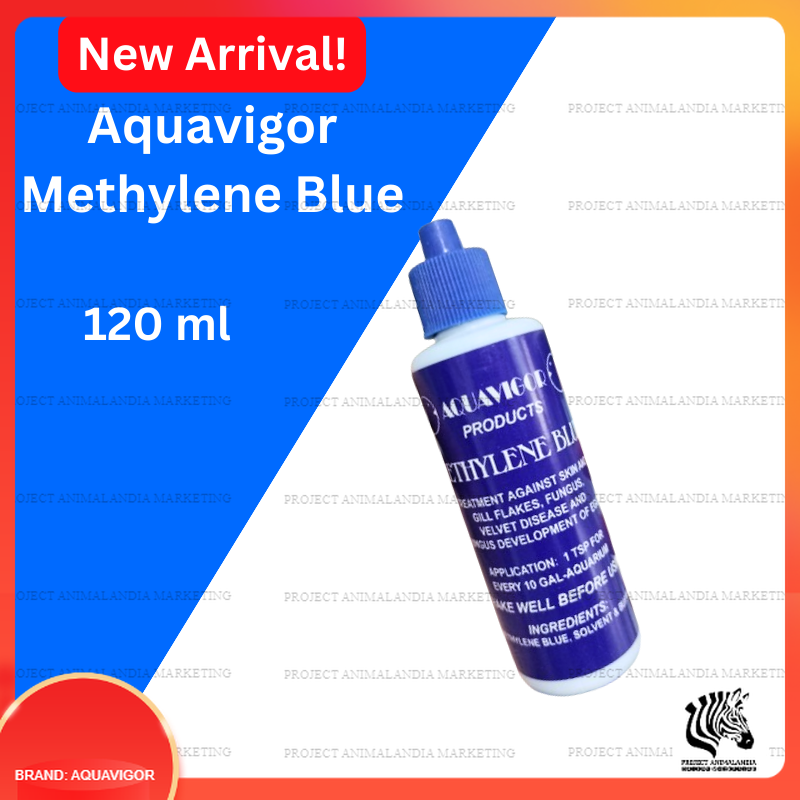 1L Aquavigor Methylene Blue Fish Anti-Fungus & Itch Formula Fish ...