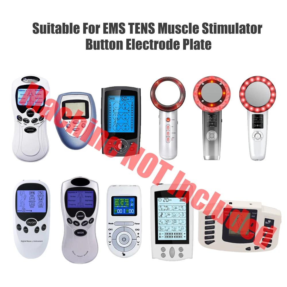HOT 10pcs Silicone Gel Tens Electrode Pads Replacement Patches Tens ...