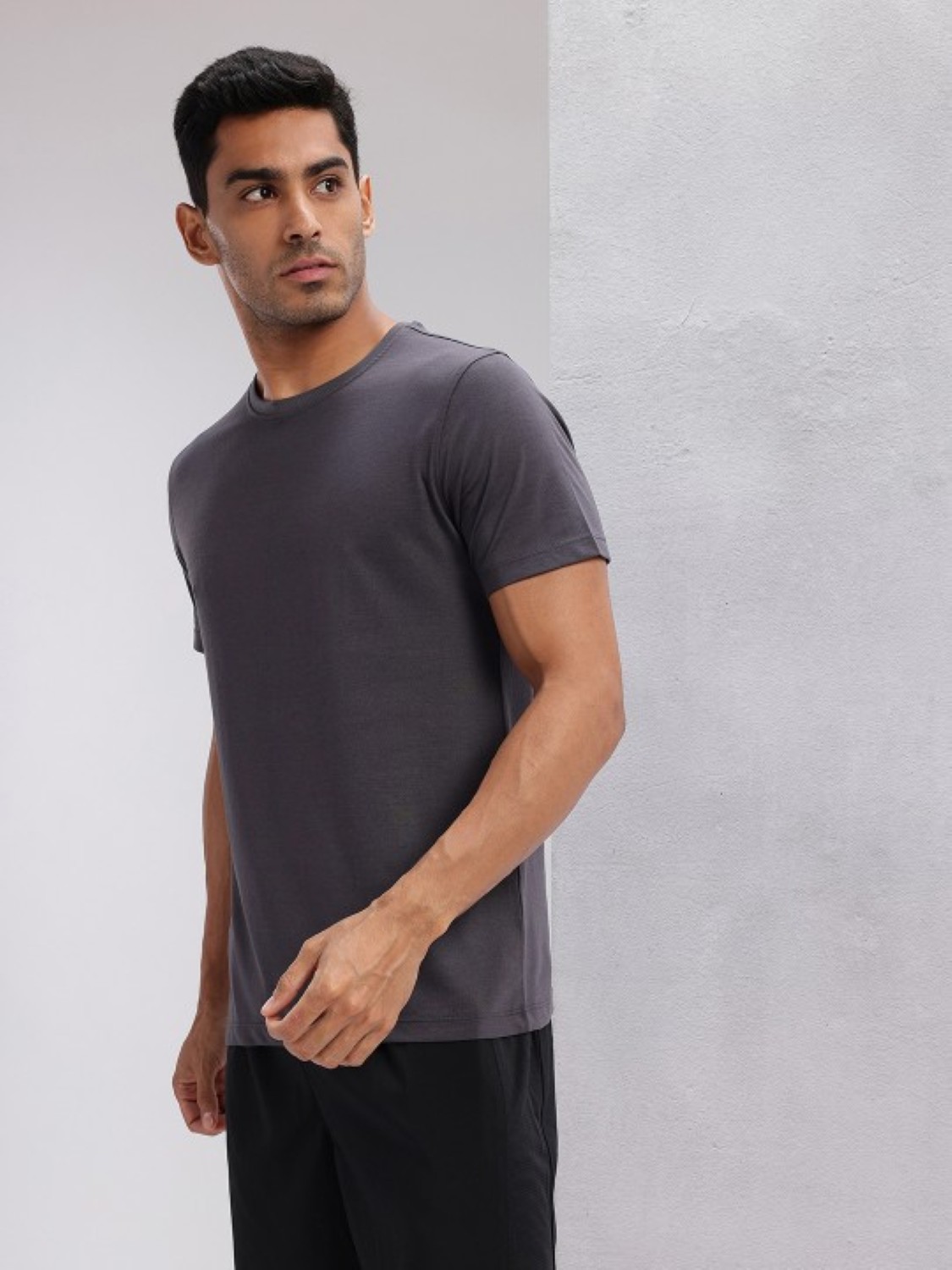 HRX By Hrithik Roshan Brand Logo Printed Training T-shirt For Men ...