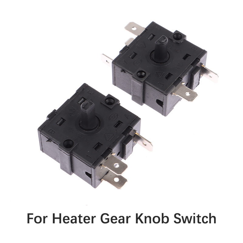 【High Cost-Performance】 Electric Room Heater Gear Knob Switch 3Pin 5Pin ...