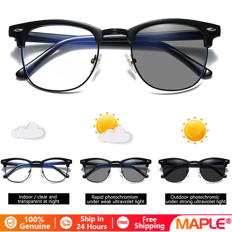 Original Color Change Glasses Photochromic Polarized Sunglasses Anti ...