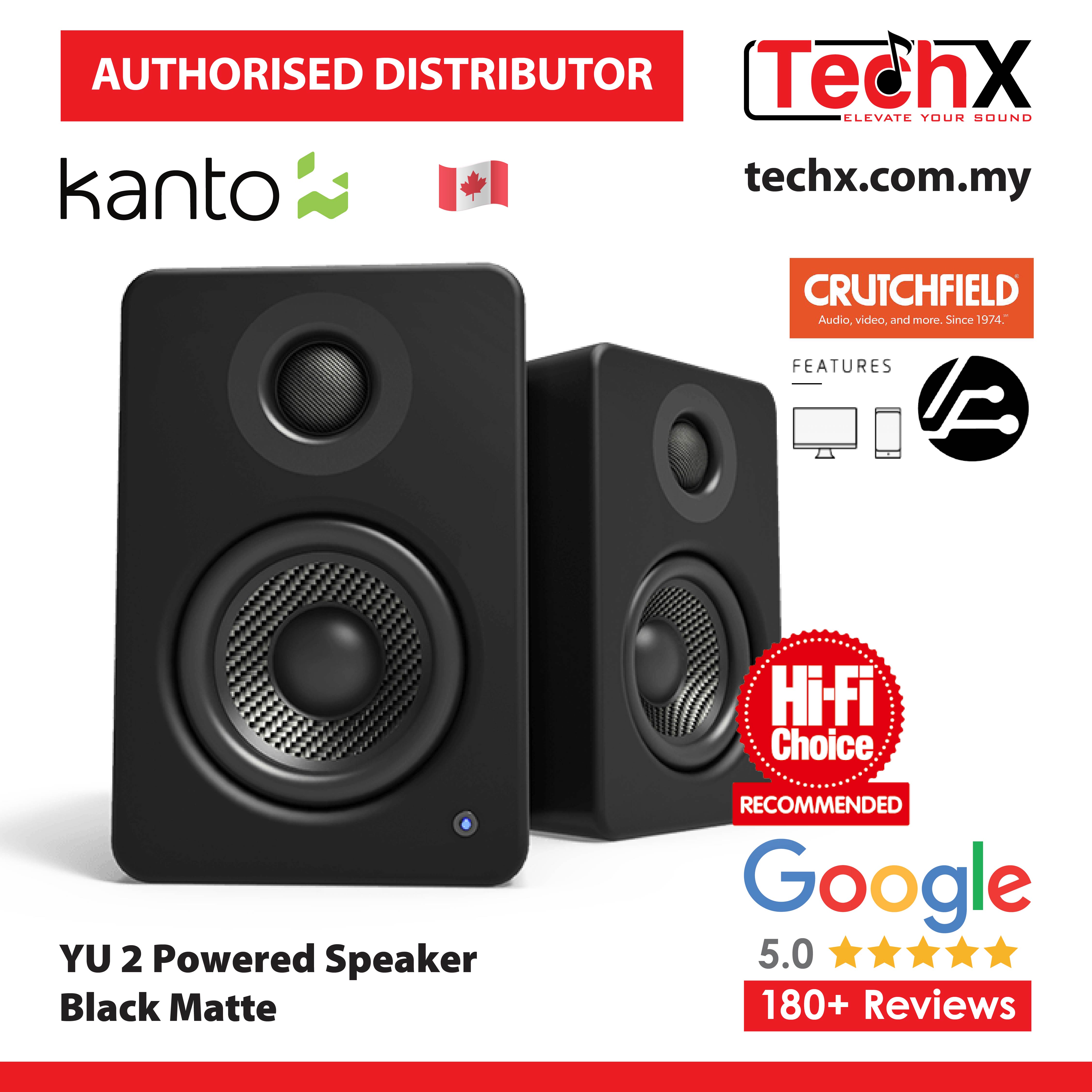 Kanto YU2 Powered PC Gaming Stereo Speaker System | Lazada