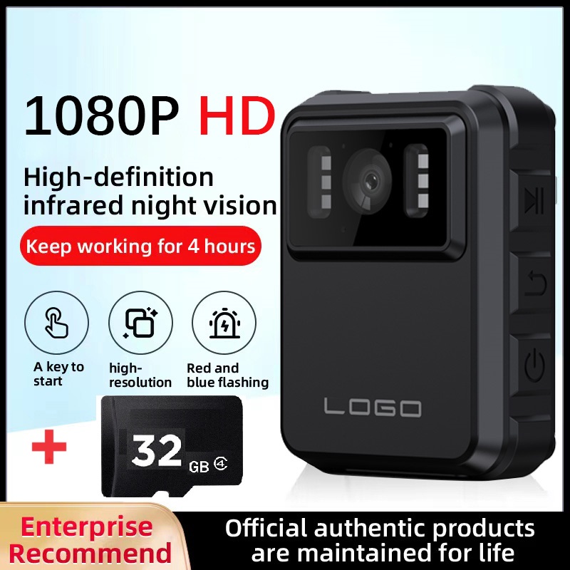 Singapore ready stock, Pano L9 (WiFi optional) Mini Police Body Camera ...