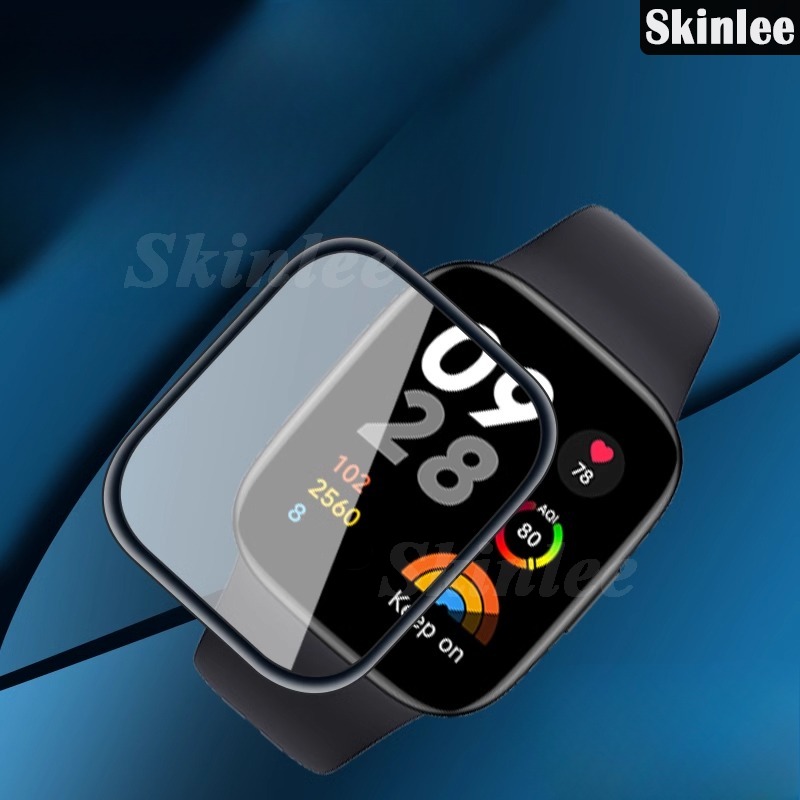 2 Pieces for Redmi Watch 5 Lite Screen Protector Tempered Glass Full ...
