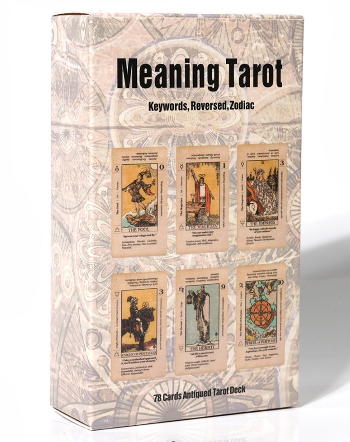 【Hot selling items】Tarot Card With Meaning On Them Beginner Tarot ...