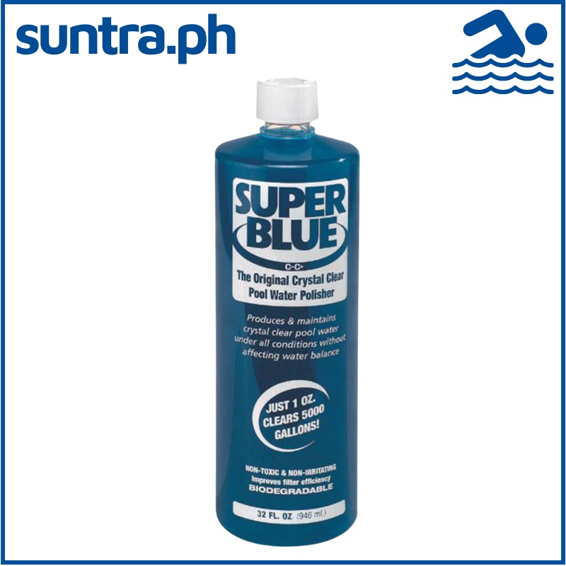 Suntra Super Blue Pool Water Clarifier 32oz | Lazada PH