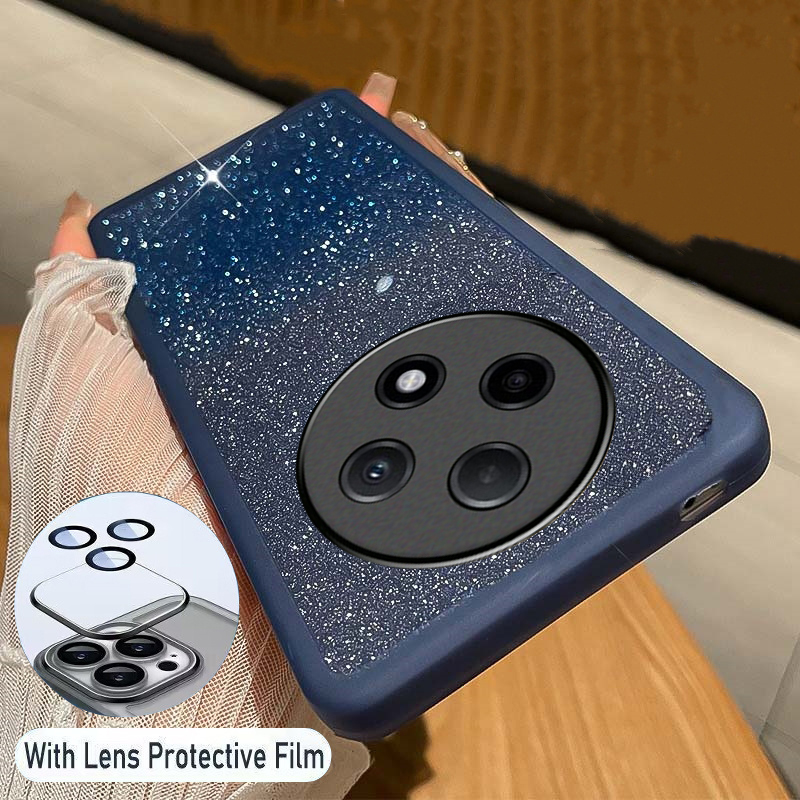 Phone Cover OPPO Reno 12F Back Case Fashionable Frosted Silicone Soft ...