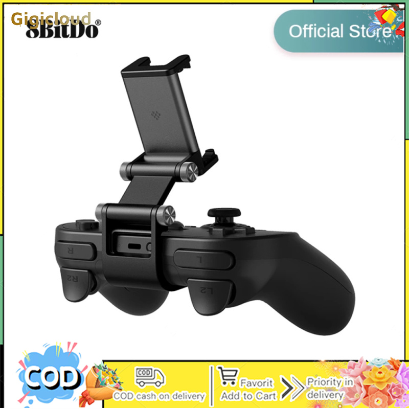 8bitdo Mobile Phone Holder Gaming Clip Dual-axis Adjustable Bracket ...