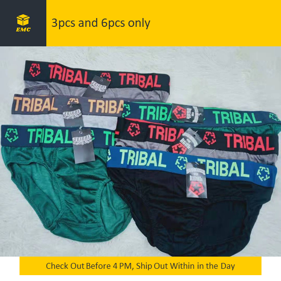 Tribal Underwear for men Tribal Brand Assorted color *EMC.2021* | Lazada PH