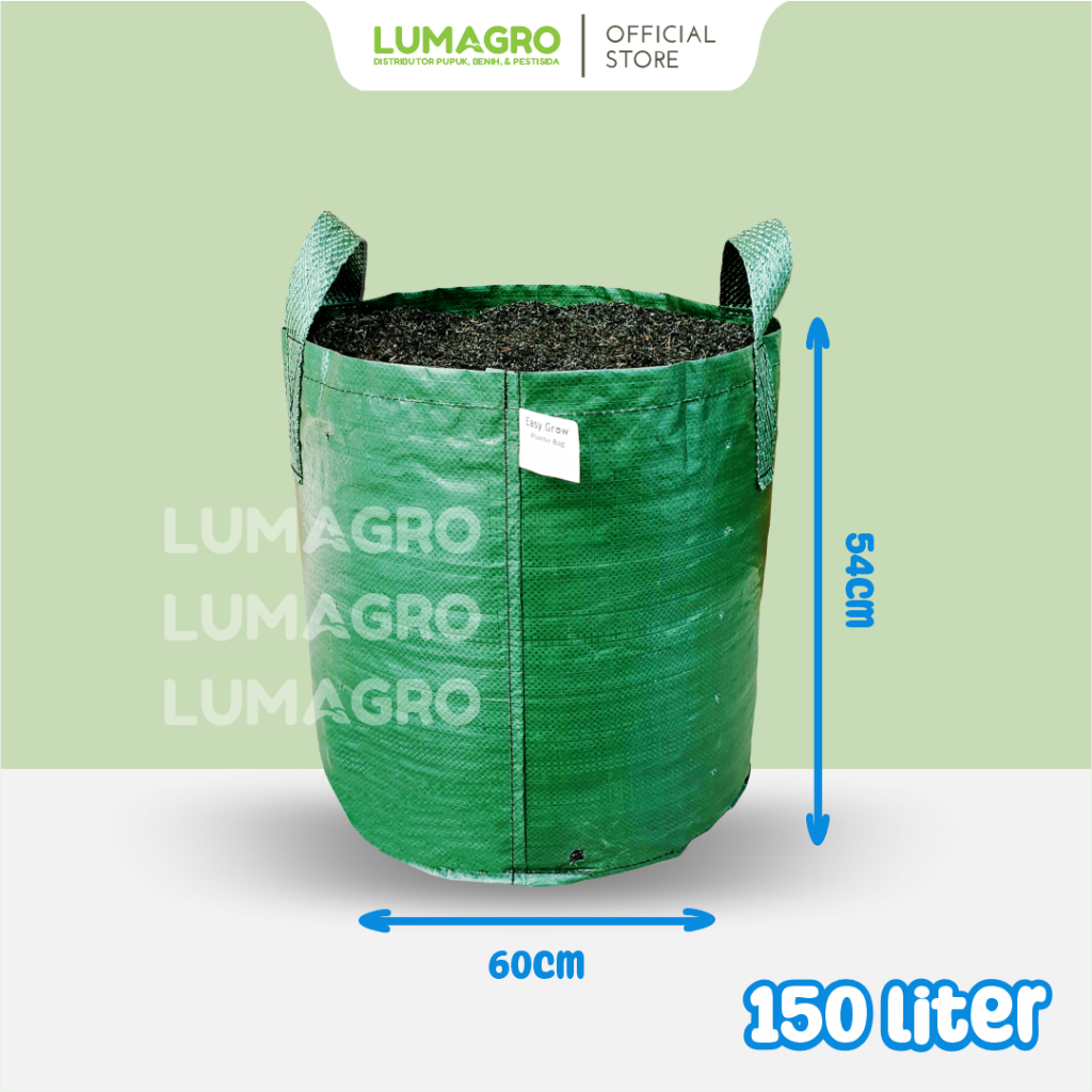 Planter Bag Easy Grow 11L 15L 25L 30L 35L 45L 50L 75L 100L 150L 200L ...