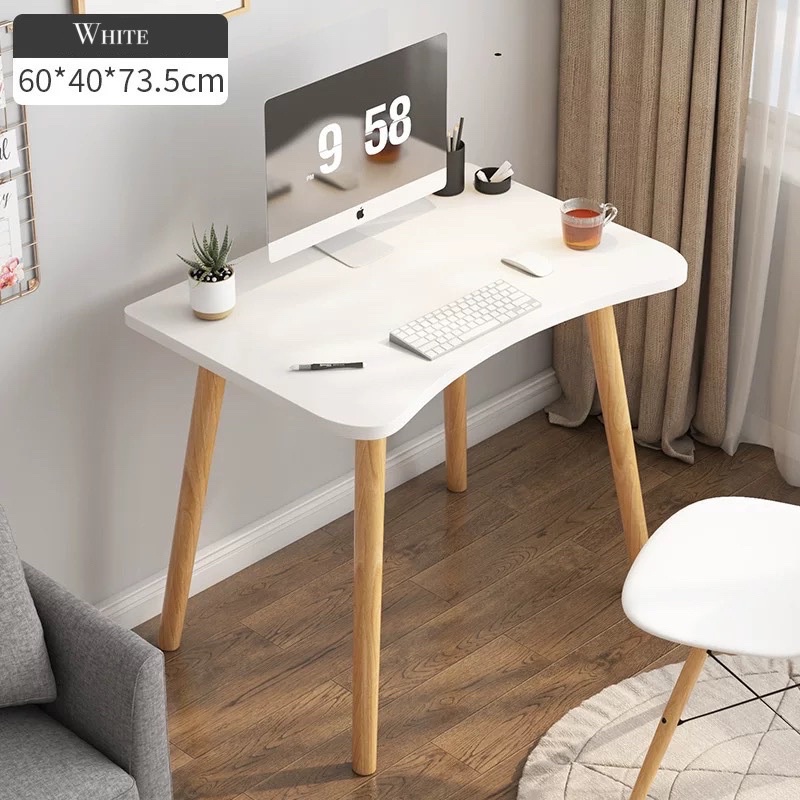 Nordic Study Table Computer Desk Work Table Study Desk Minimalist Desk ...