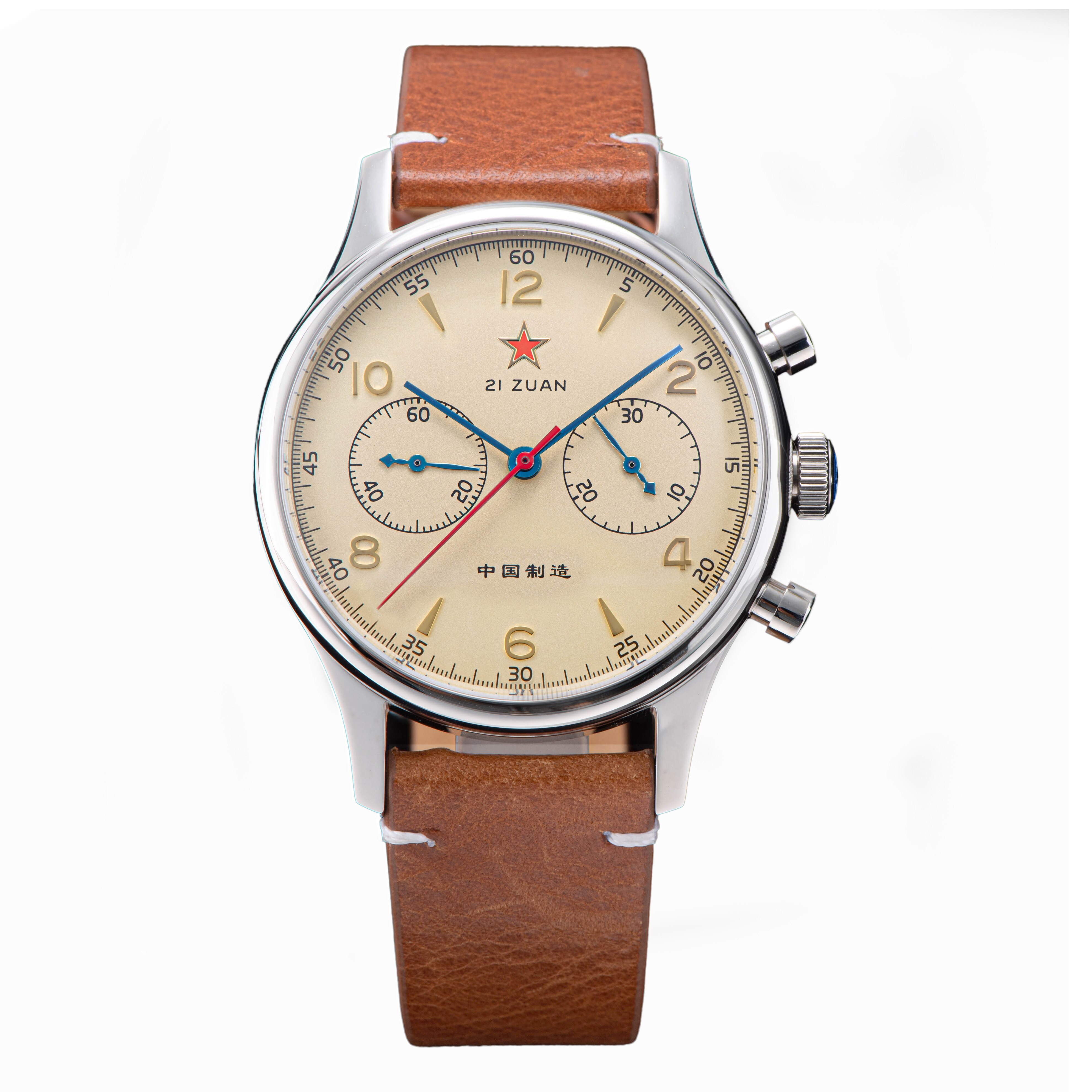 1963 Watch Pilot Military Mens Watches Chronograph Wristwatches ...