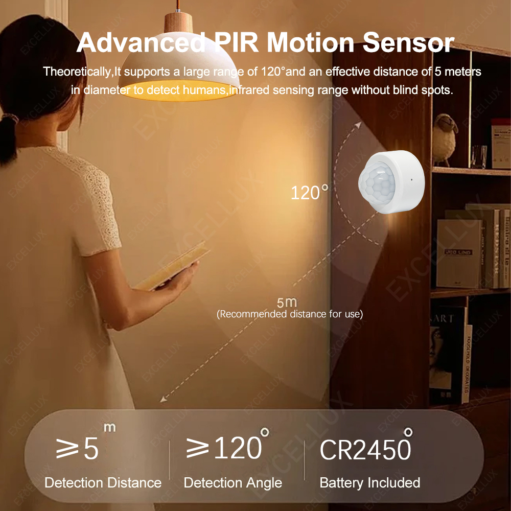 Zigbee Human Motion Sensor EWelink Body Movement Smart Sensor Home ...