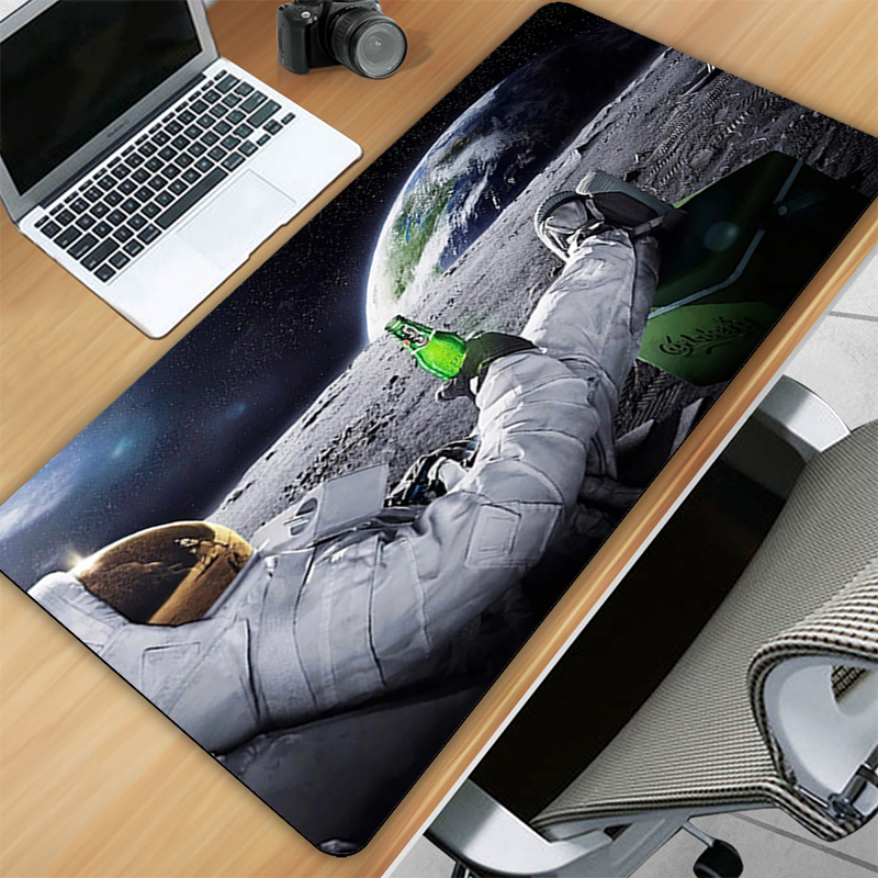 【New Arrivals】Mousepad Xxl Astronaut Space Mouse Pads PC Gamer Cabinet ...