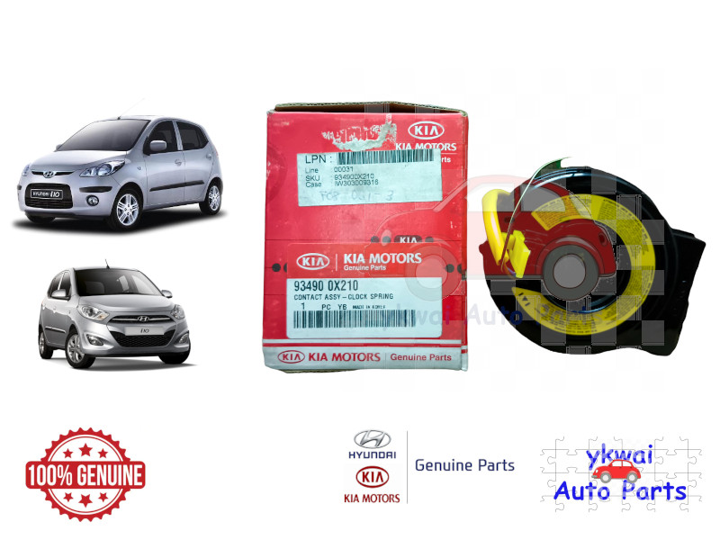 Genuine Kia Motors/Hyundai Clock Spring Contact ASSY for Hyundai i10 ...