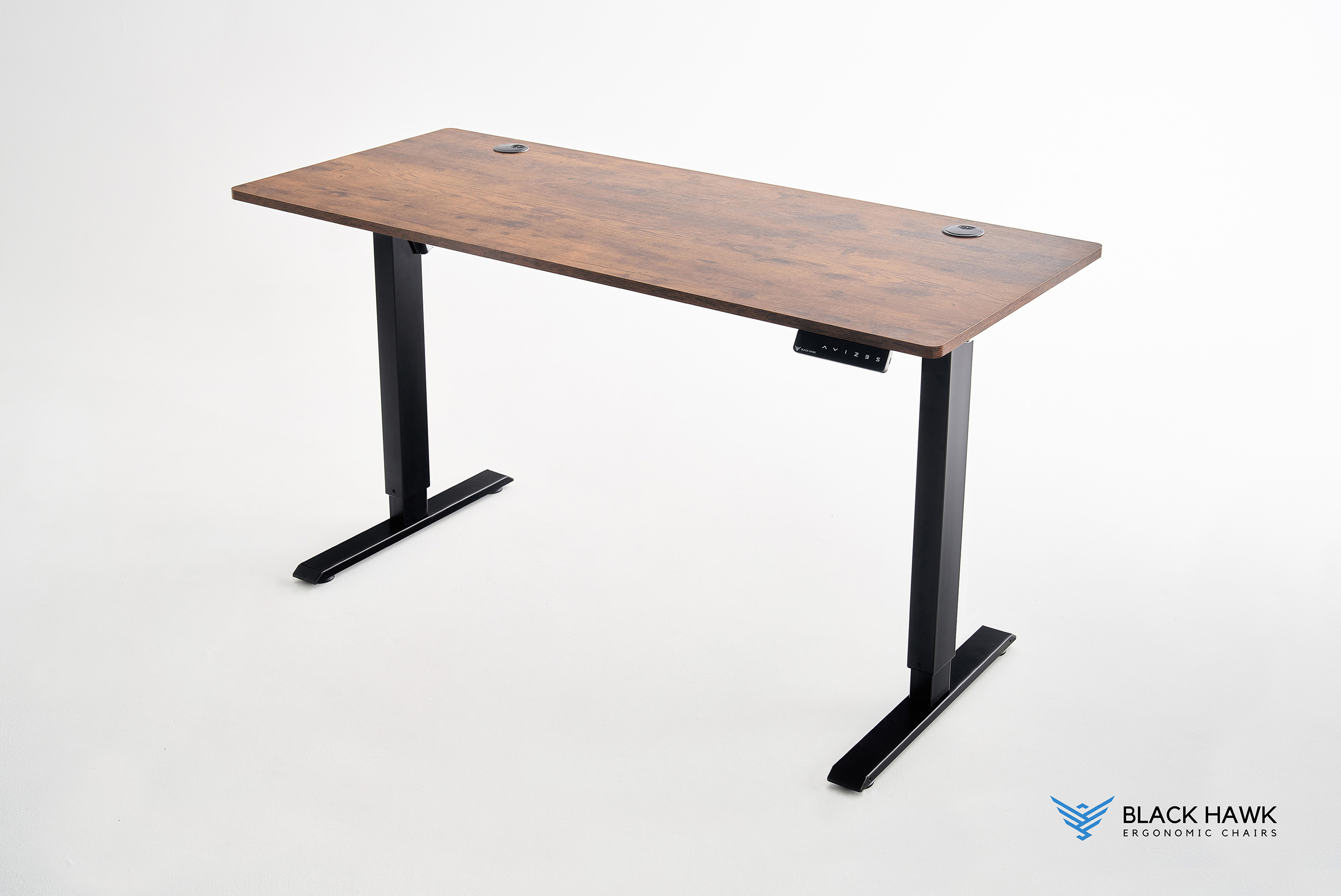 🦅 (𝐒𝐆 𝐒𝐓𝐎𝐂𝐊) Black Hawk Ergonomic Standing Desk / Standing Table ...