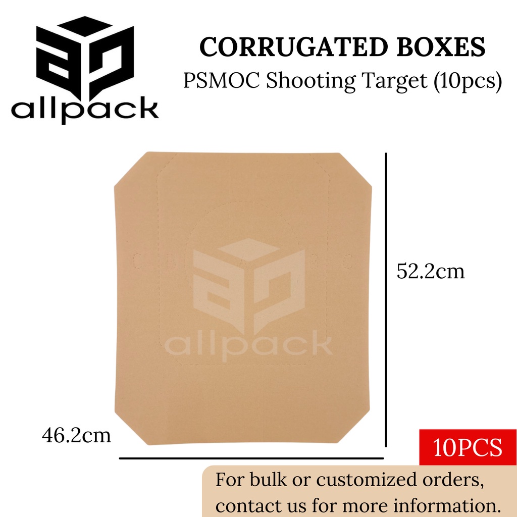 2024 IPSC and PSMOC Target Shooting Classic Cardboard (10pcs) | Lazada PH