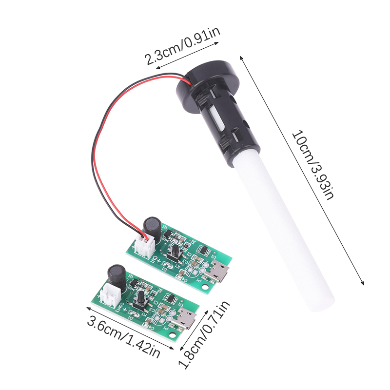 1Pc USB Mini Humidifier DIY Kits Mist Maker Driver Circuit Board Fogger ...