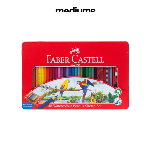 FABER CASTELL WATERCOLOUR PENCIL PARROT SET | Lazada.co.th