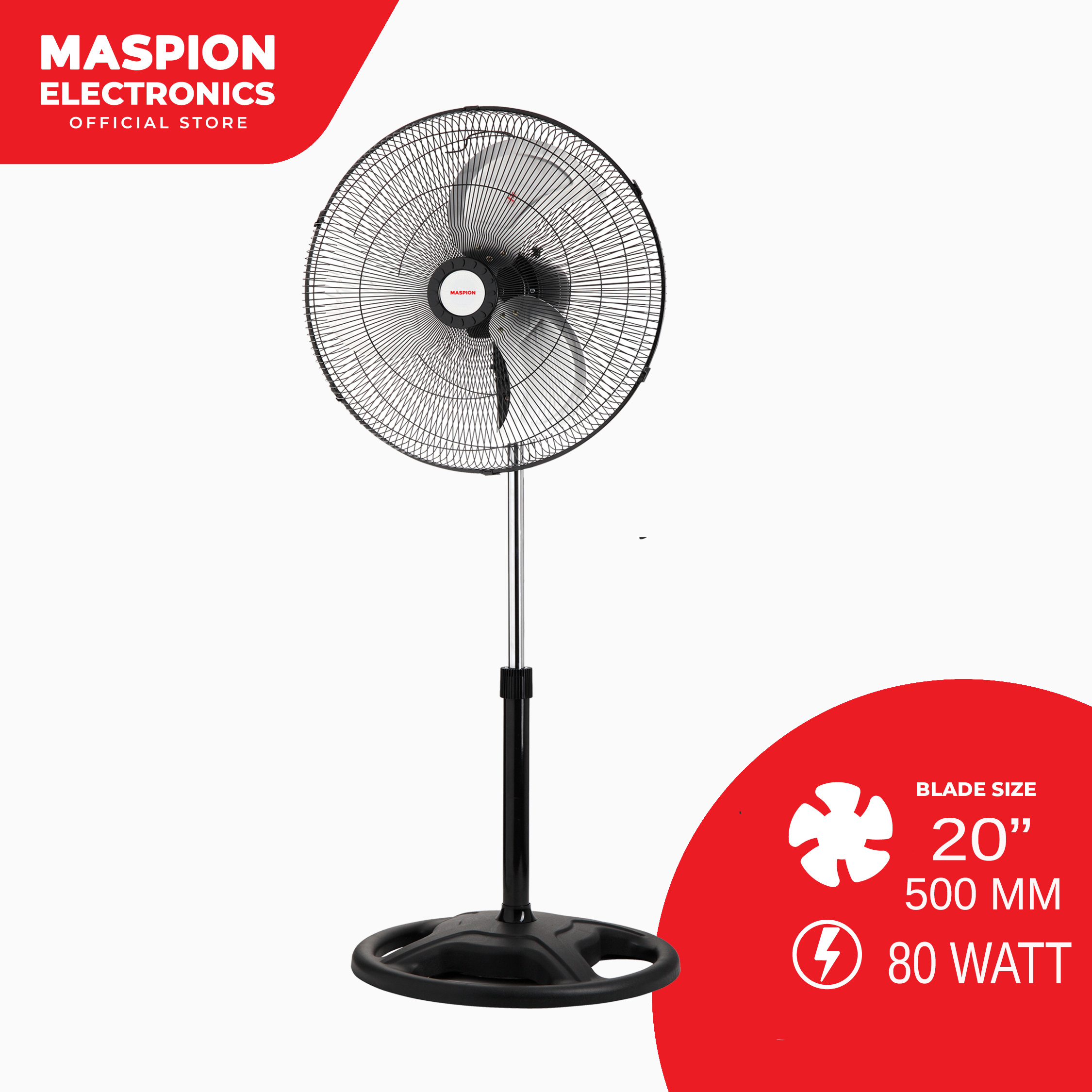 Maspion Power Fan 20 Inch PW-502 S | Lazada Indonesia