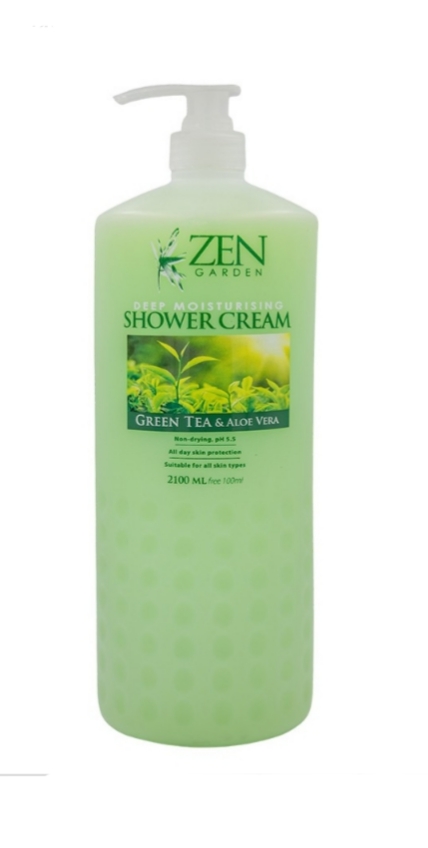 ZEN GARDEN SHOWER CREAM GREEN TEA 2100ML | Lazada