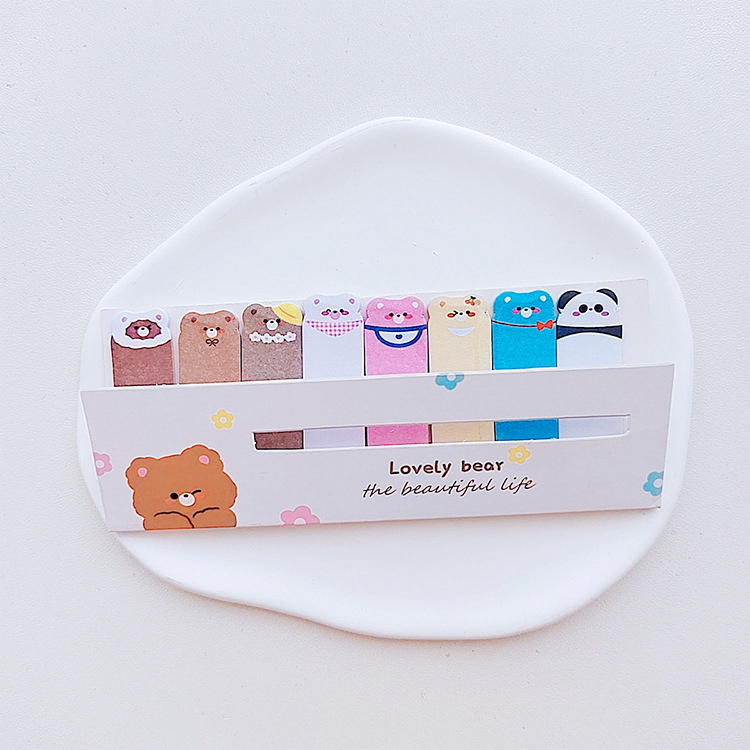 Sticky Notes Karakter 8IN1 Tempelan Kertas Catatan 120 Lembar Pembatas ...