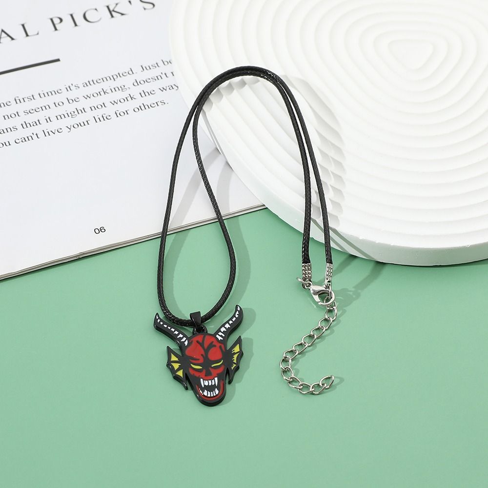 New Stranger Things Hellfire Club Pendant Necklace Demon Mask Gift ...