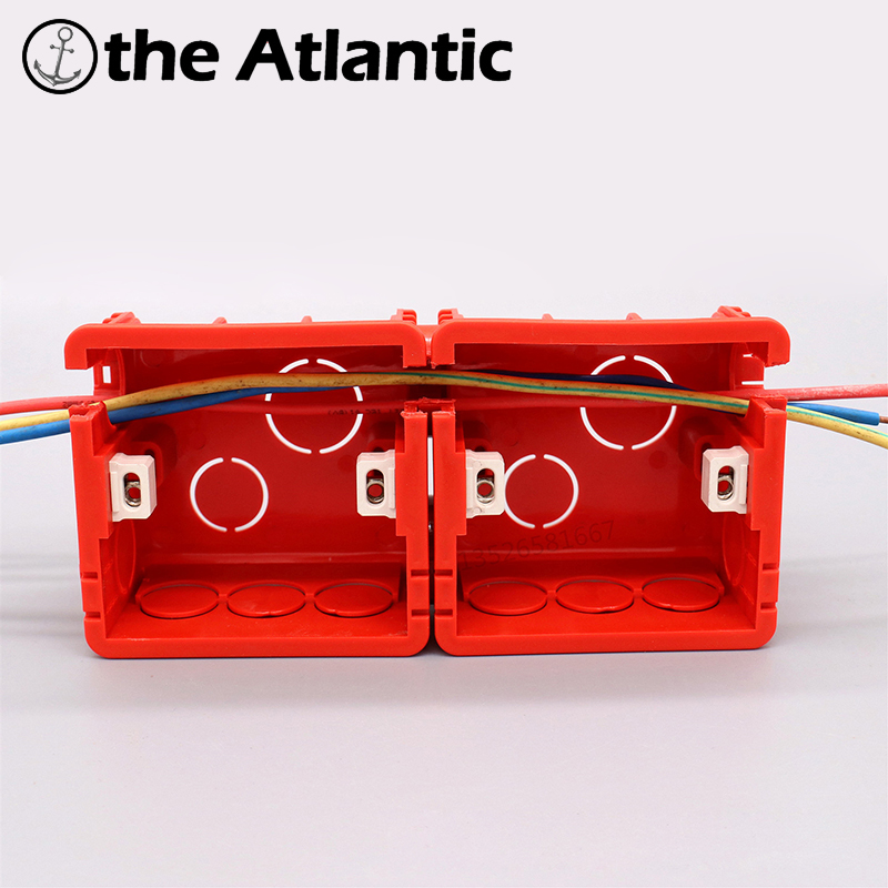 【BeyondShop】Gang Cut Open Mounting Wall Switch Box And Wall Socket Box ...
